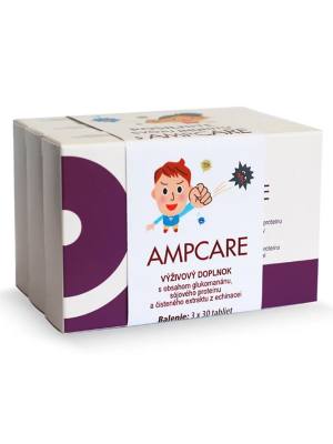 AMPcare mit Glucomannan, Sojaprotein und Echinacea