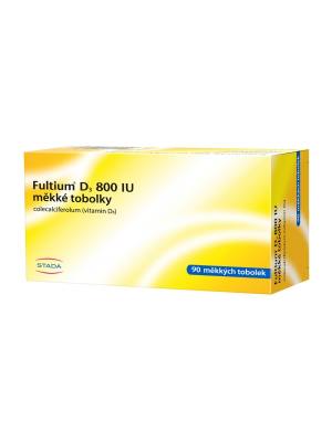 Fultium Vitamin D3 800 IE reguliert die Kalziumaufnahme