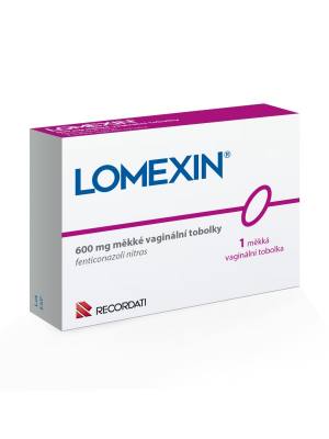 Lomexin 600 mg mit dem Wirkstoff Fenticonazolnitrat.