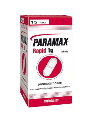 PARAMAX Rapid 1 g mit Paracetamol 1 g in 1 Tablette