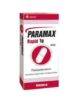 PARAMAX Rapid 1 g mit Paracetamol 1 g in 1 Tablette