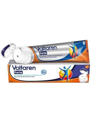 Voltaren Forte Gel enthält den Wirkstoff Diclofenac.