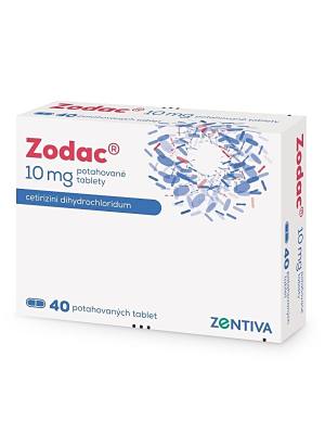 Zodac mit dem Wirkstoff Cetirizin 10 mg pro Tablette.