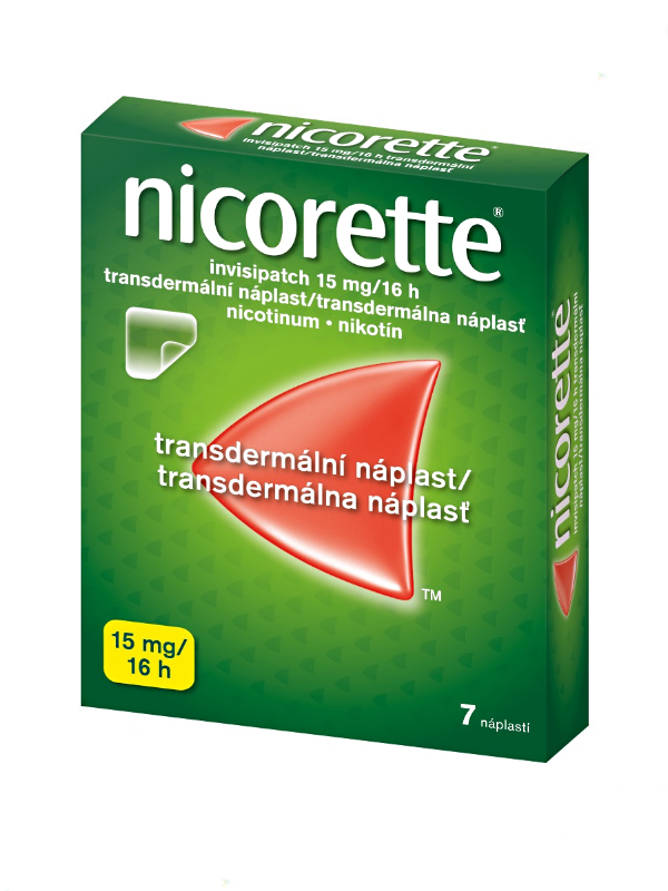 Nicorette Invisipatch - transdermales Nikotinpflaster