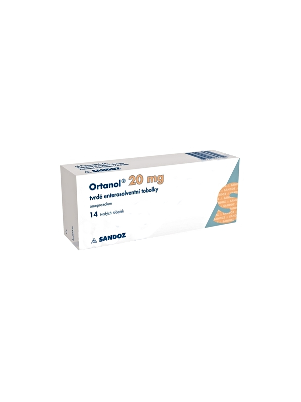 Ortanol 20 mg Omeprazol - für Verdauung und Magen.