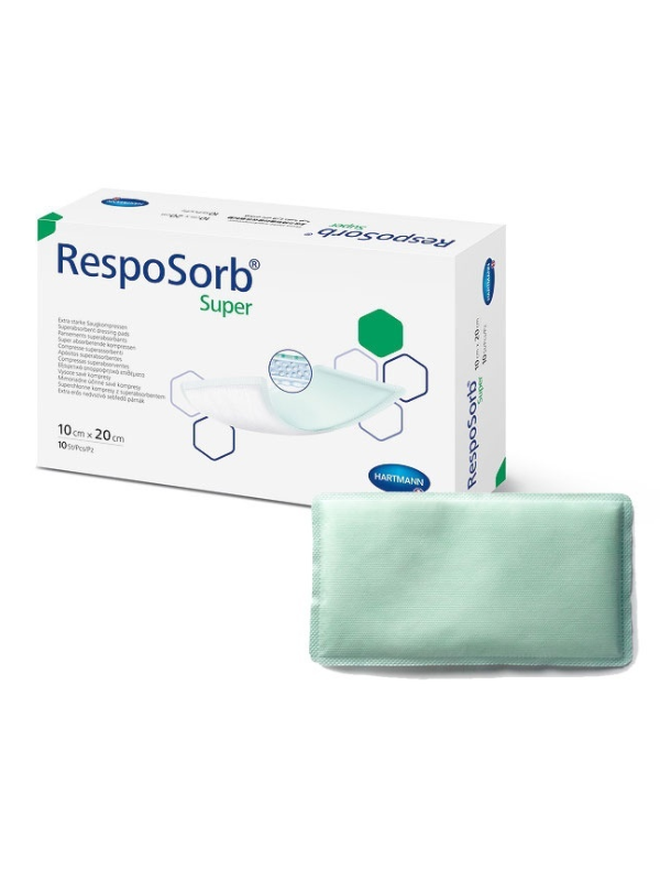 Resposorb Super 10 x 20 cm- Zellstoff und Zellulose
